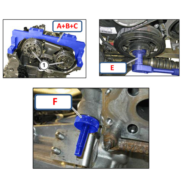 BMW and Mini Engine Timing Tool Set (B36, B38, B46, B48, B58 engines ...