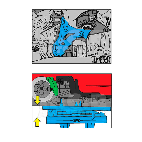Porsche Engine Support (9769) – German Specialty Tools